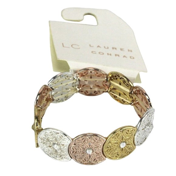 LC Lauren Conrad | Jewelry | Lc Lauren Conrad Bracelet Tritone Copper ...